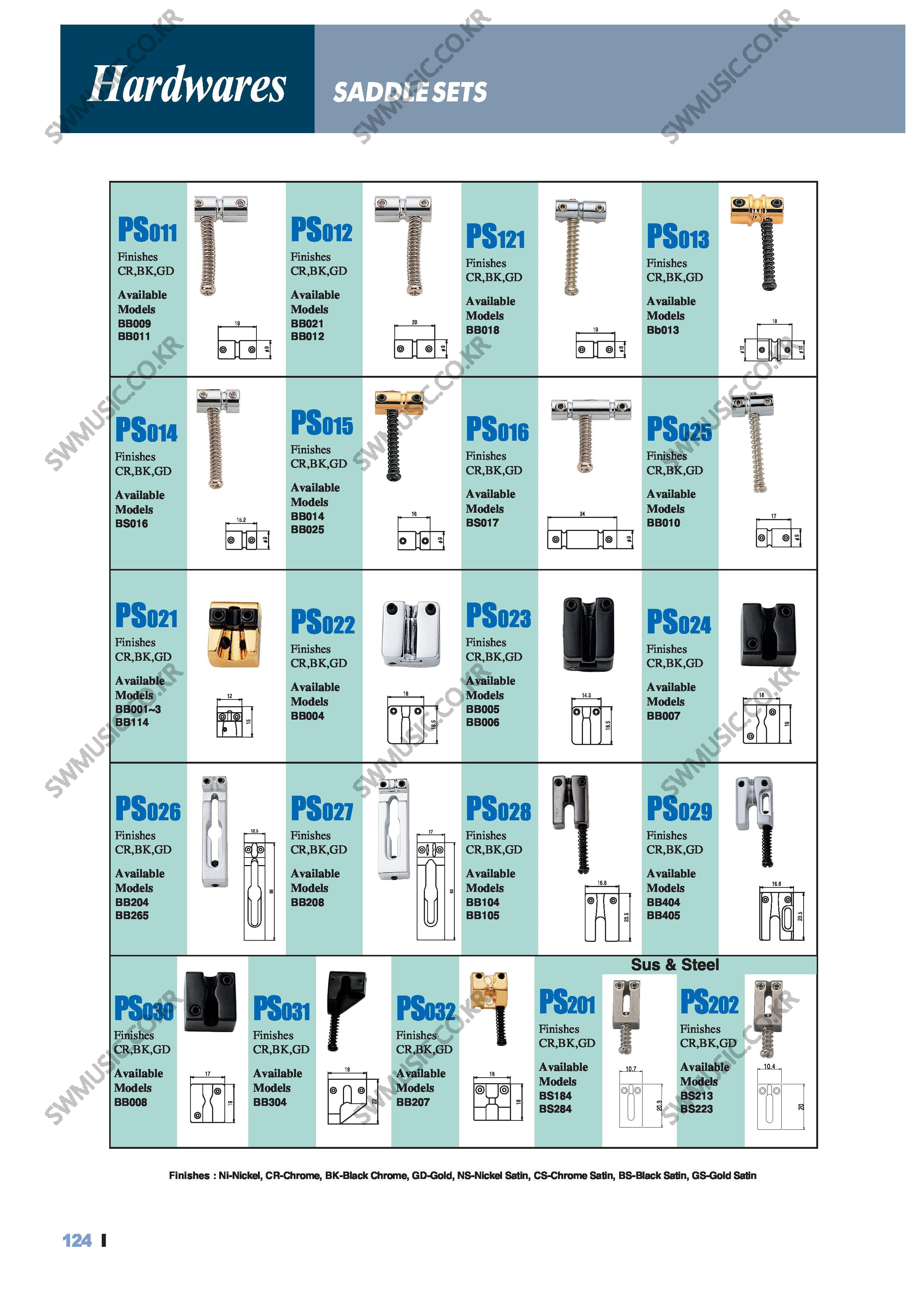 Main Catalog | SAMWOO MANUFACTURING