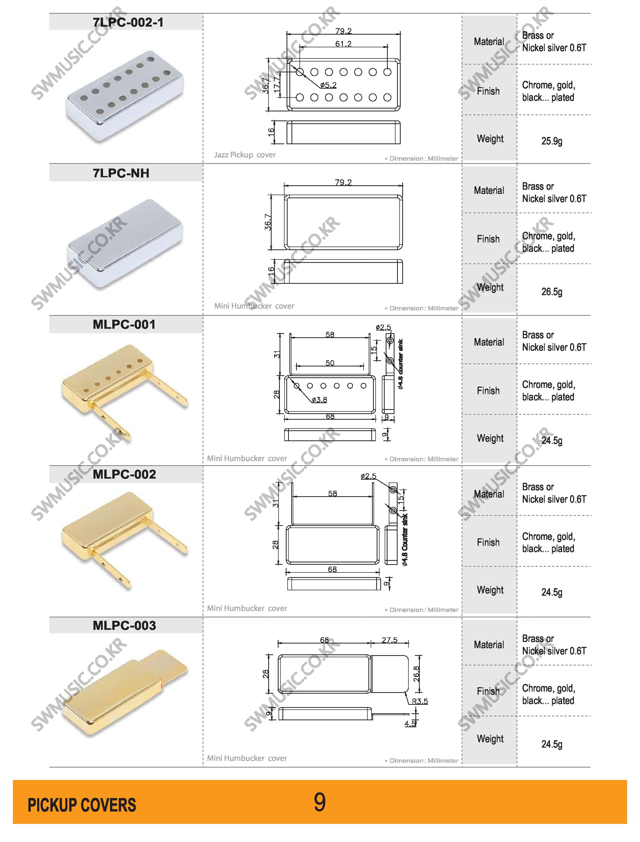 Main Catalog | SAMWOO MANUFACTURING