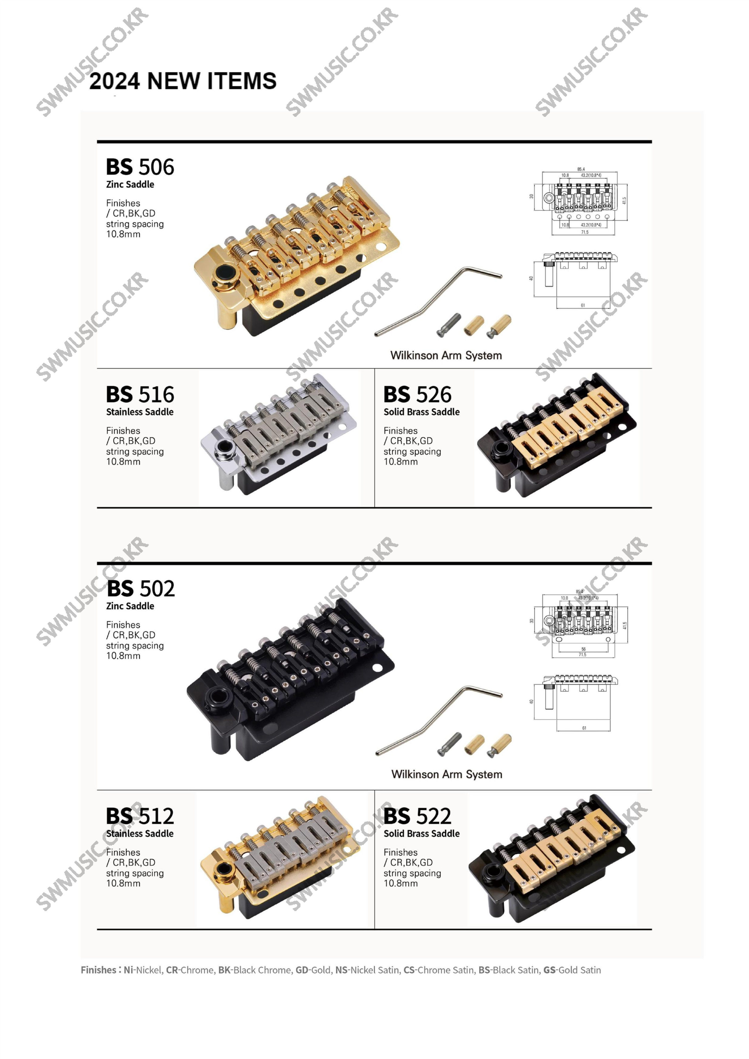 2025 New Items | SAMWOO MANUFACTURING