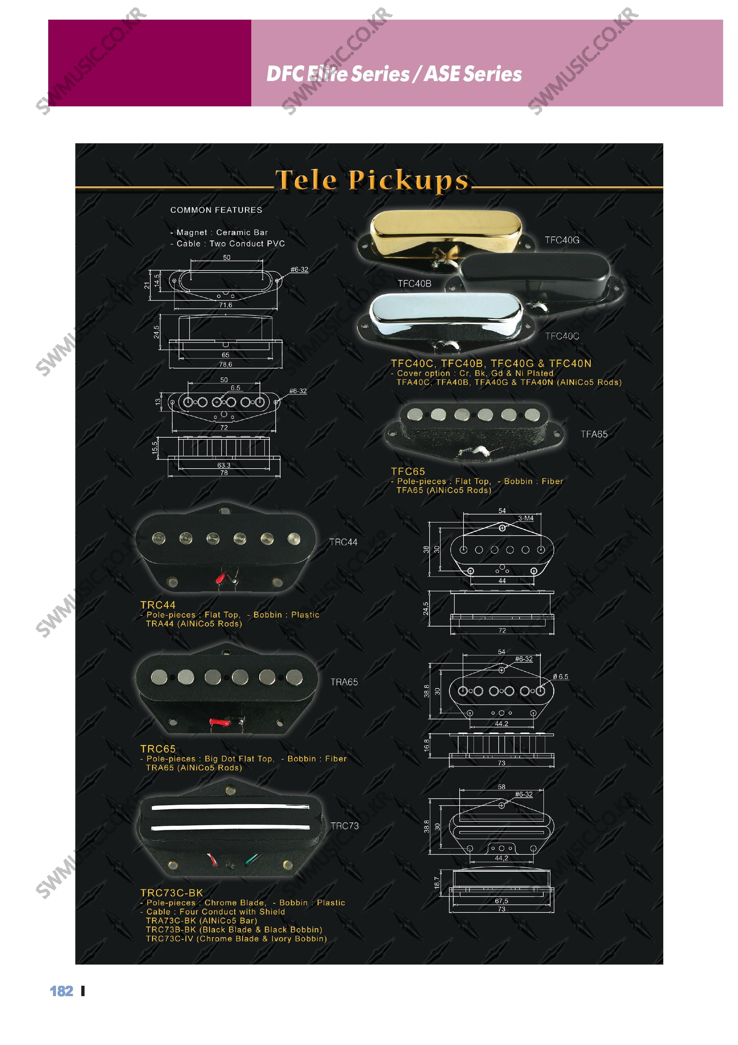 Main Catalog | SAMWOO MANUFACTURING