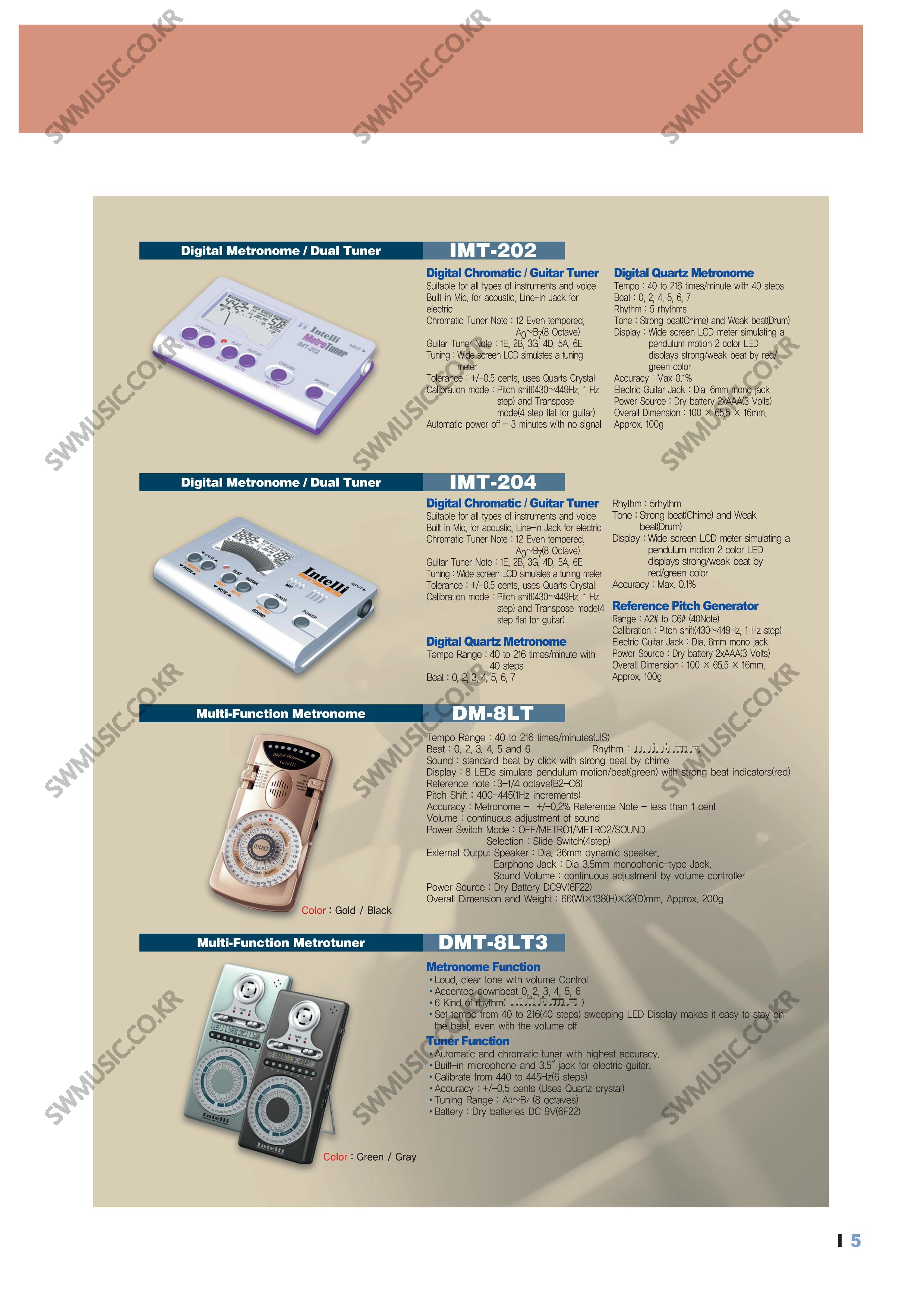 Main Catalog | SAMWOO MANUFACTURING