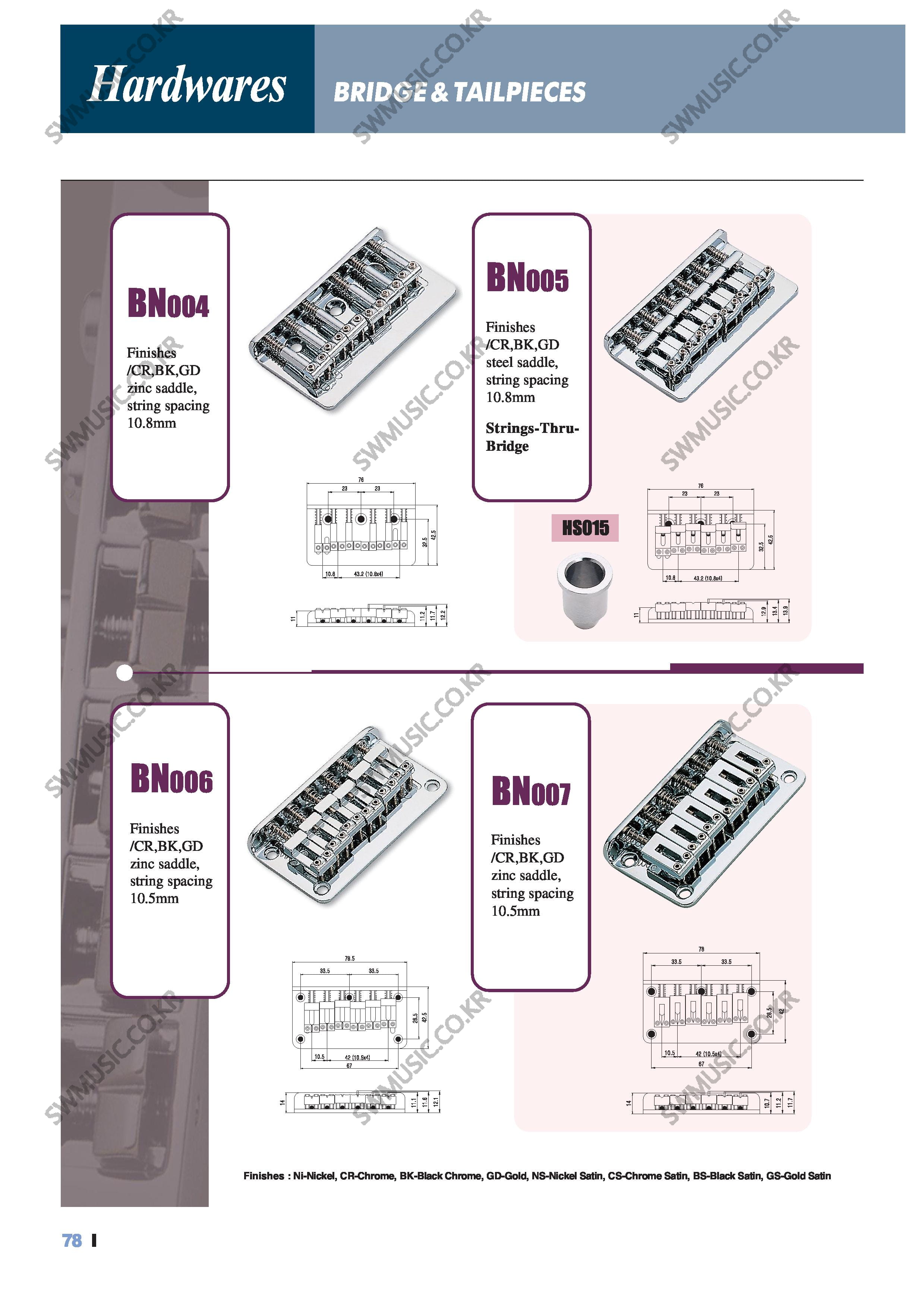 Main Catalog | SAMWOO MANUFACTURING