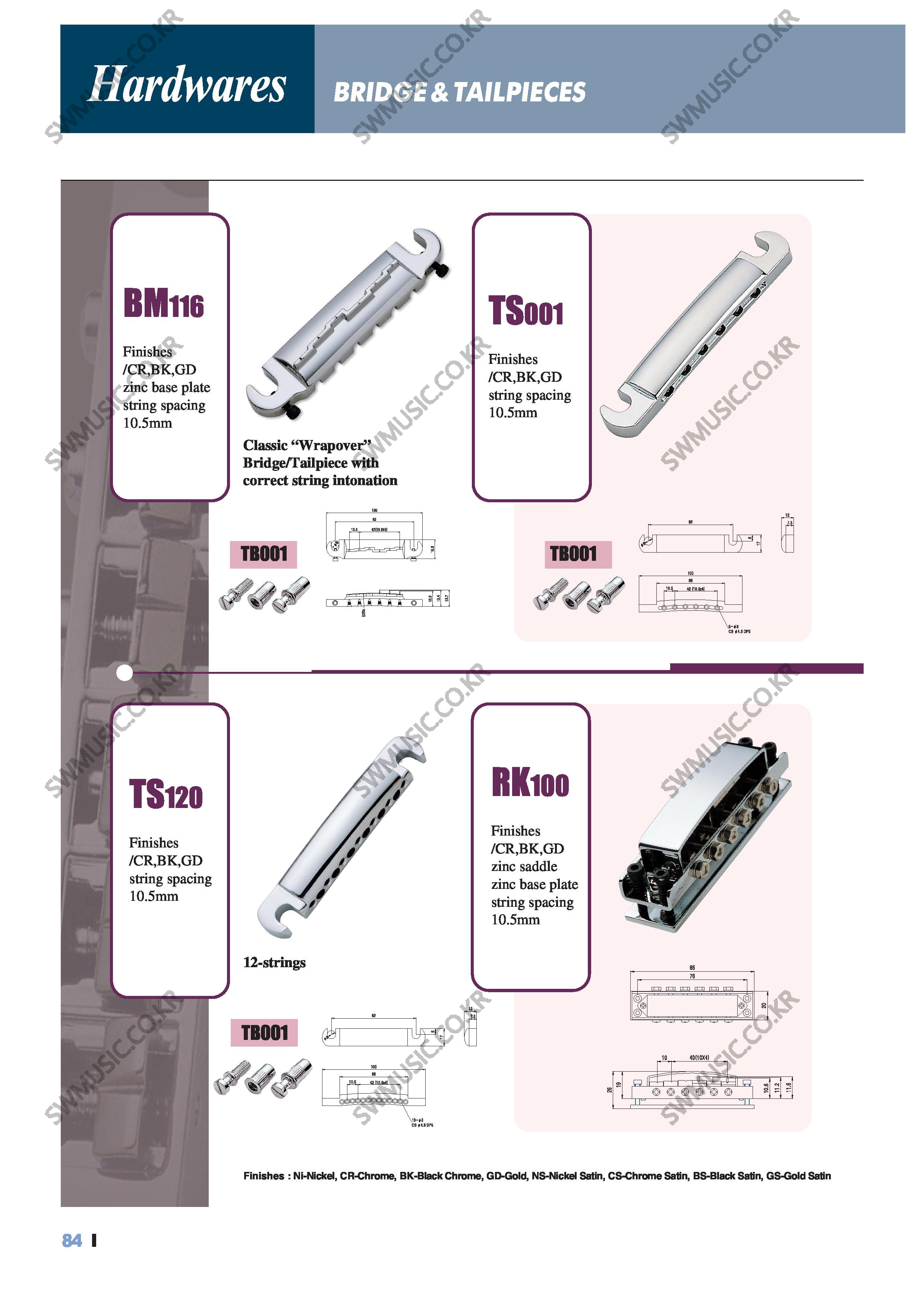 Main Catalog | SAMWOO MANUFACTURING