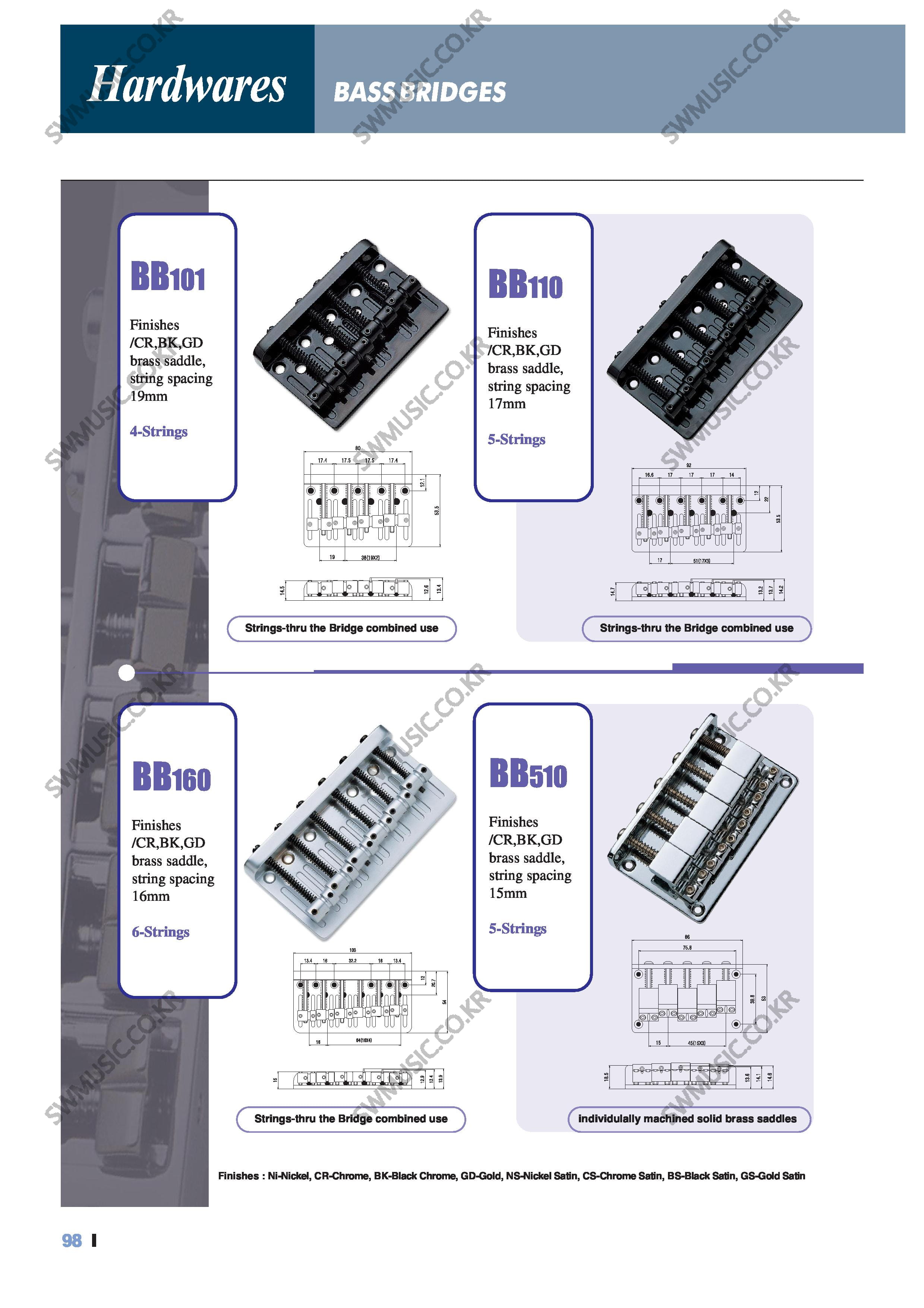 Main Catalog | SAMWOO MANUFACTURING